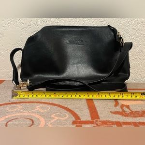 Nannini | Bags | Vtg Master By Nannini Black Genuine Leather Strap ...